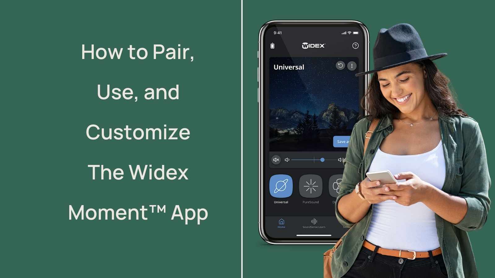 How to Pair, Use, and Customize The Widex Moment™ App